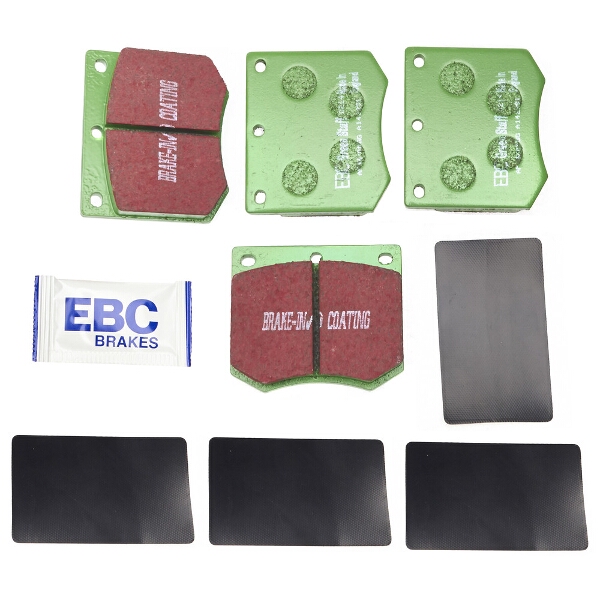 EBC Green Stuff DP2291 BRAKE PADS (GREENSTUFF) FORD VARIOUS | Car Parts ...
