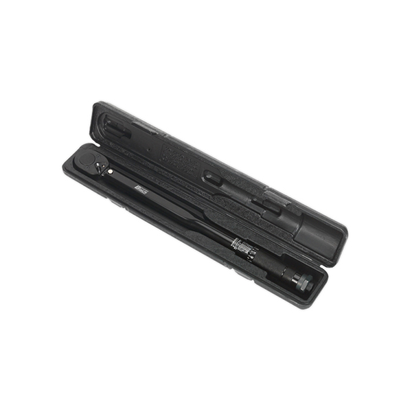 Sealey AK624B Micrometer Torque Wrench 1 2 Sq Drive Calibrated Black Series Car Parts 4 Less